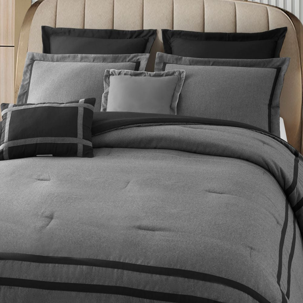 Luxury Hotel-Style 8-Piece King/Queen Size Comforter Set - Wonderful ...